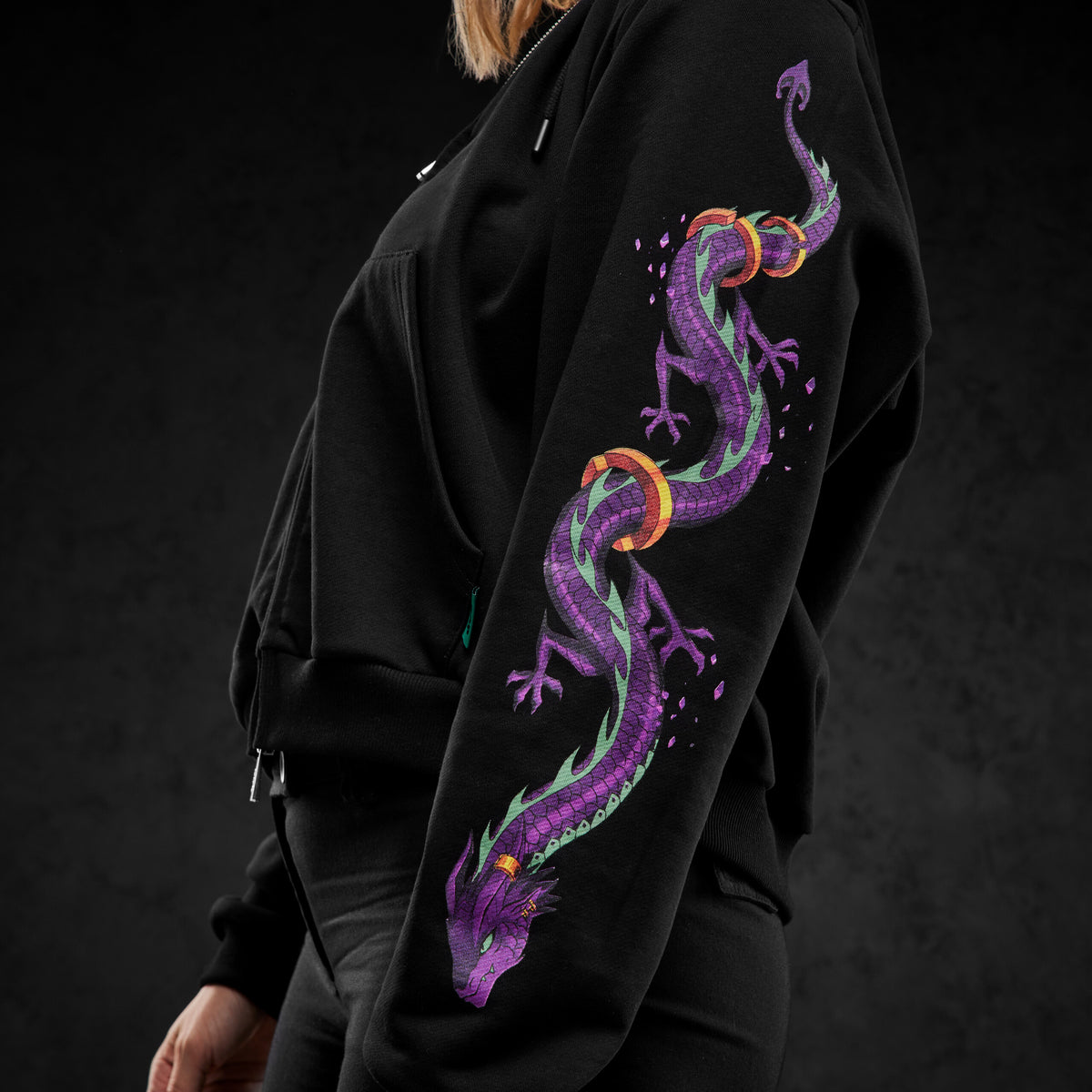 Eternal God - Marked by Shurko Dragon Zip Hoodie - Eternal God - Der ...